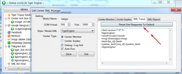 Cara Transaksi Melalui IP Tiger Engine – Tiger Engine – Tutorial Software Pulsa Tiger Engine
