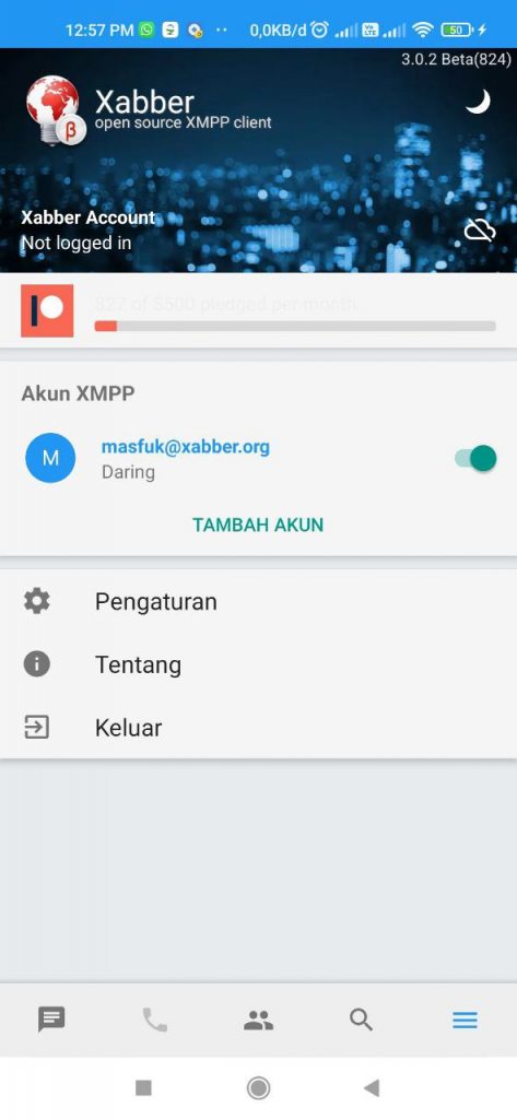 Transaksi Jabber Untuk Member – Tutorial Software Pulsa Tiger Engine